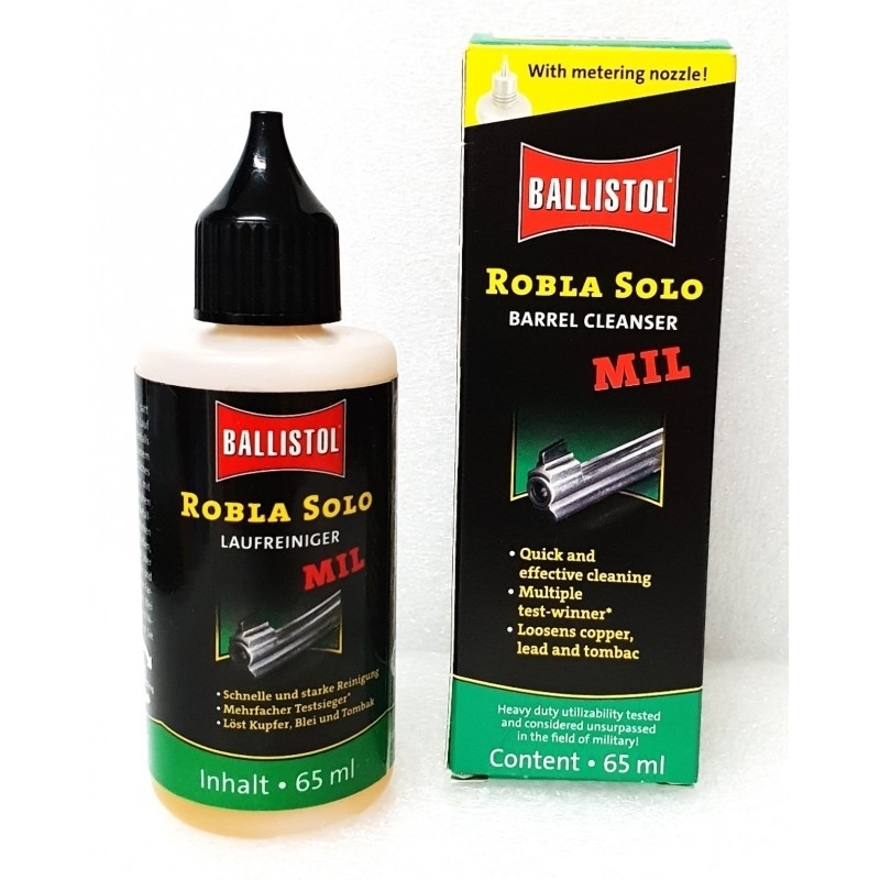 Ballistol Robla Solo Mil Barrel Cleaner, 65ml - Rangeview Sports Canada