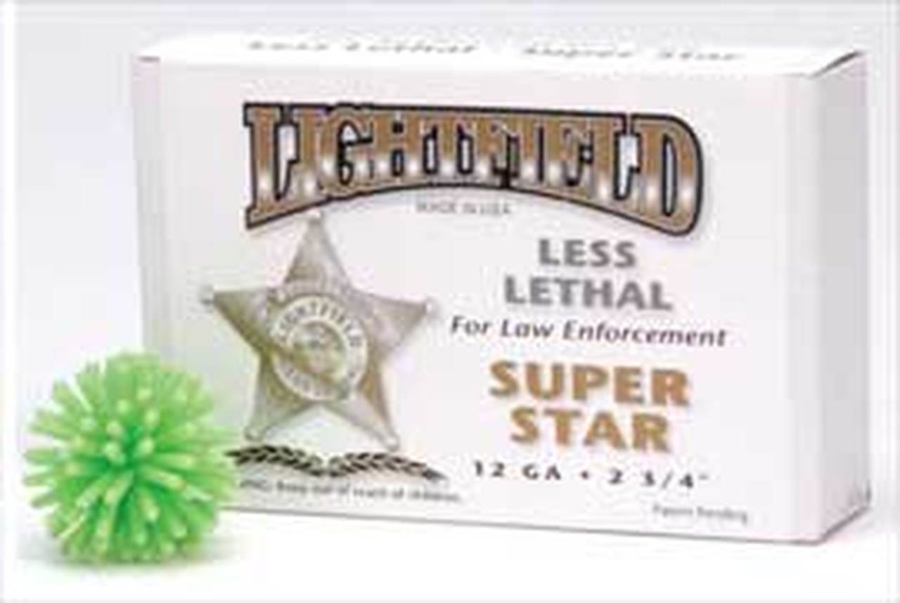 Lightfield Super Star Less Lethal Ammo, 12Ga 2 3/4" Less Lethal 75Gr ...