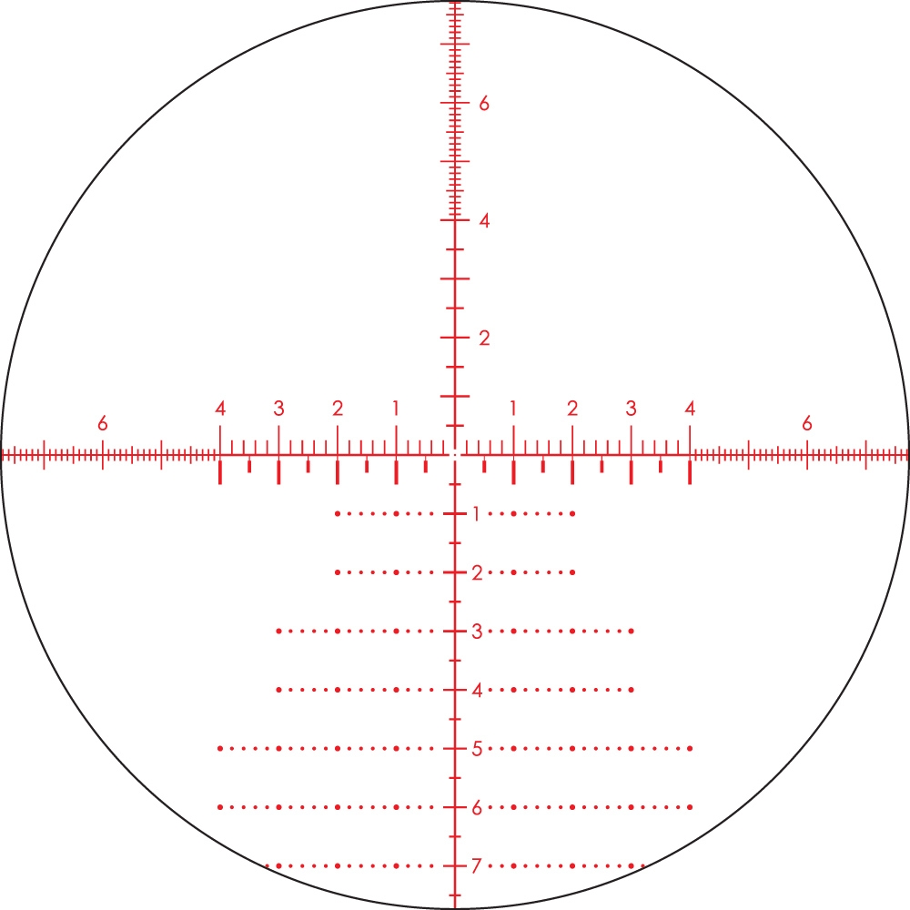 Vortex Razor HD AMG 6-24x50 FFP Riflescope with EBR-7B MRAD Reticle ...