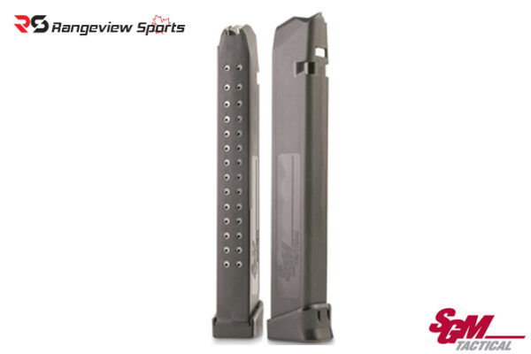 SGM Tactical 33 Round Magazine for Glock 17/19 - Pinned to 10 ...