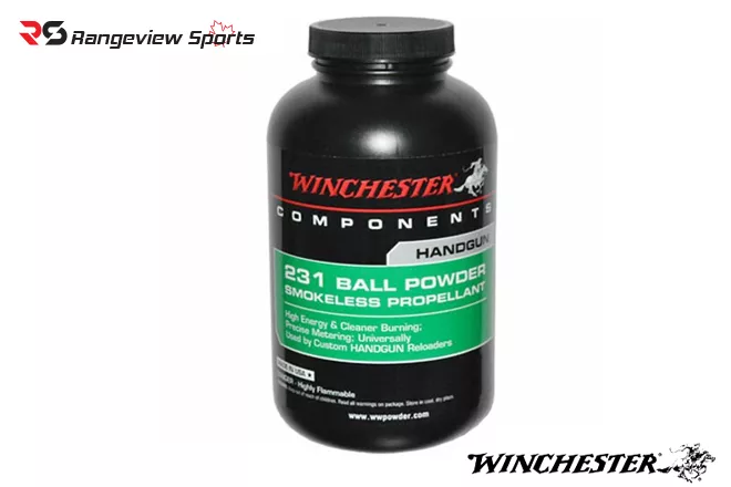 Winchester 231 Smokeless Propellant Ball Powder - 1lb | Rangeview ...