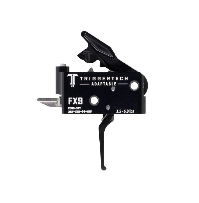 TriggerTech Adaptable AR FX-9 Trigger, PVD Flat - Black - Rangeview Sports Canada