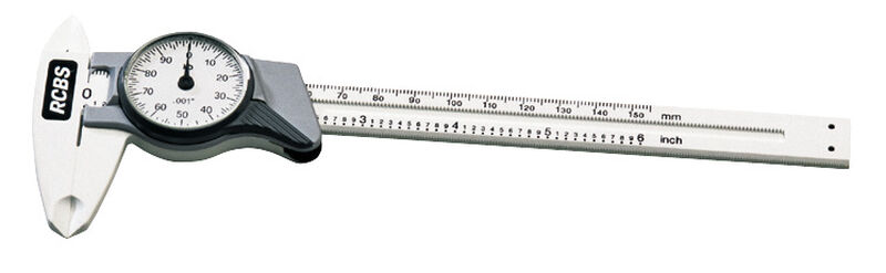RCBS Stainless Steel Dial Caliper Case Length Gauge - Rangeview Sports ...