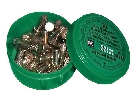 RWS 22 LR Blank Cartridges - 50Rds - Rangeview Sports Canada