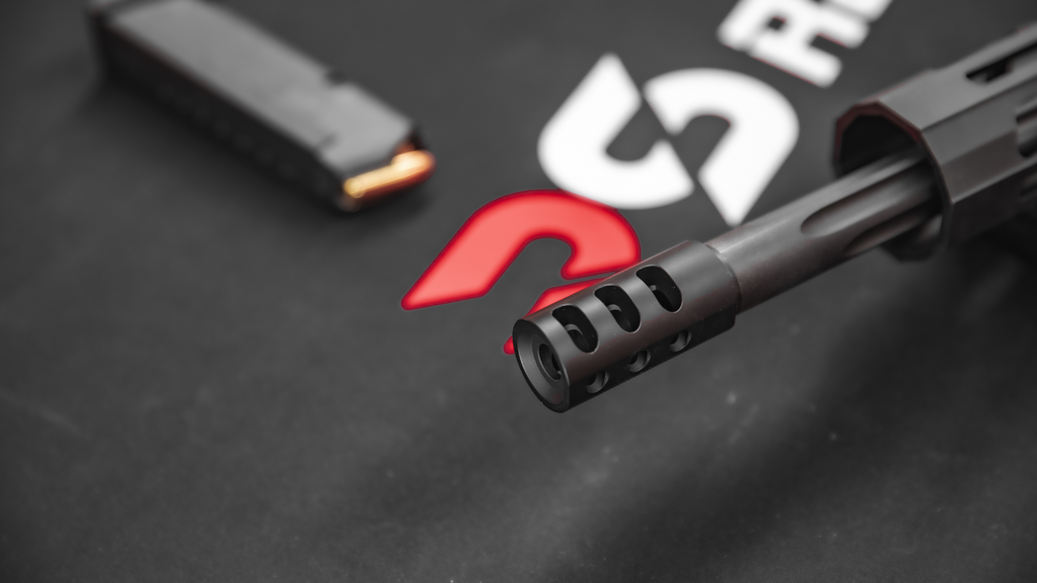 Omega Defence 9mm Muzzle Brake 1/2x28 - Rangeview Sports Canada