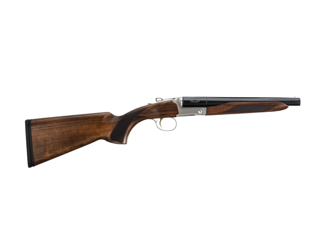 Churchill 512 Silver 12 Ga Side by Side Shotgun 12.5" Barrel, Walnut ...