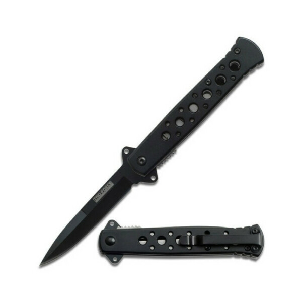 Tac Force Stiletto Folding Knife - Black - Rangeview Sports Canada