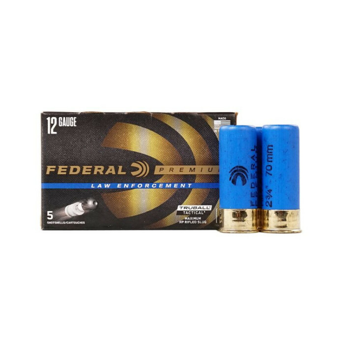 Federal Premium Tactical 12 Ga Rifled Slug, 2 3/4" HP 1oz 1300FPS ...