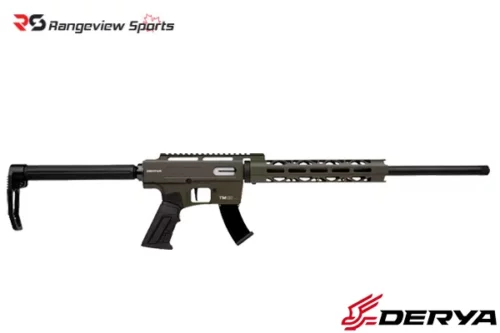 Derya TM22 Rimfire Rifle, ODG 22 LR 18" Barrel with Threaded Muzzle ...