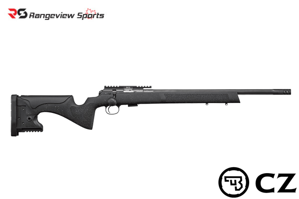 CZ 457 LRP Long Range Precision Bolt Action, Black 22 LR 20" Barrel ...