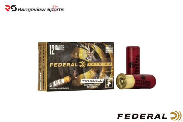 Federal Premium Truball Deep Penetrator 12Ga Rifled Slug, 2 3/4" HP ...