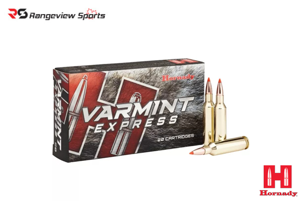 Hornady Varmint Express 223 Rem Rifle Ammo, 55Gr V-Max - 20Rds ...
