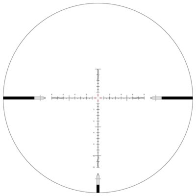 Arken Optics EPL4 6-24x50mm FFP MIL VPR Reticle with Zero Stop - 30mm ...