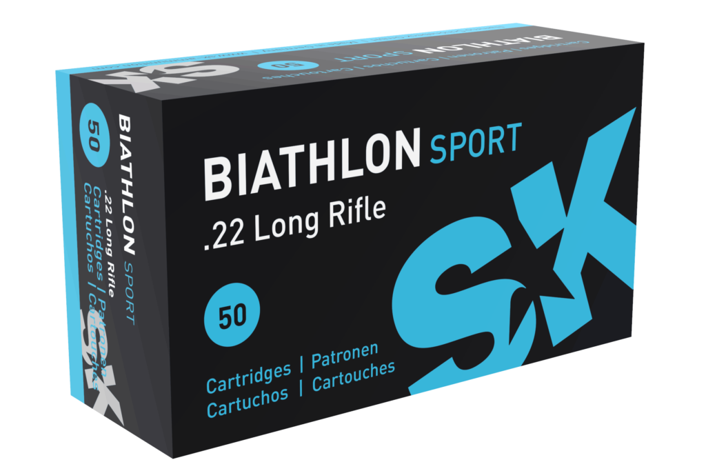 SK Biathlon Sport Rifle 22 LR Rimfire Ammo, 40Gr LRN - 50Rds ...