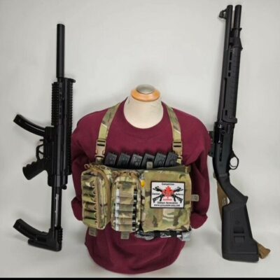 SJ Hardware Micro Shotgun Chest Rig - Multicam - Rangeview Sports Canada