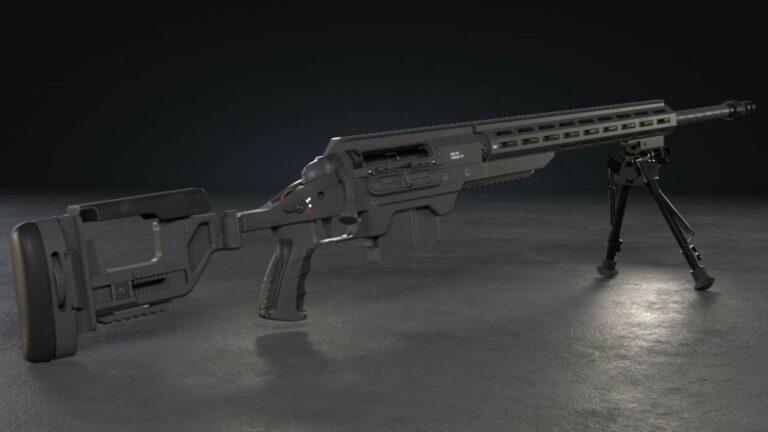 Steyr Arms SSG M1 Multi-Caliber Bolt Action Sniper Rifle, 338 Lapua Mag ...