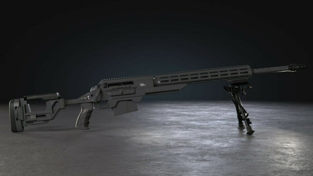 Steyr Arms SSG M1 Multi-Caliber Bolt Action Sniper Rifle, 338 Lapua Mag ...