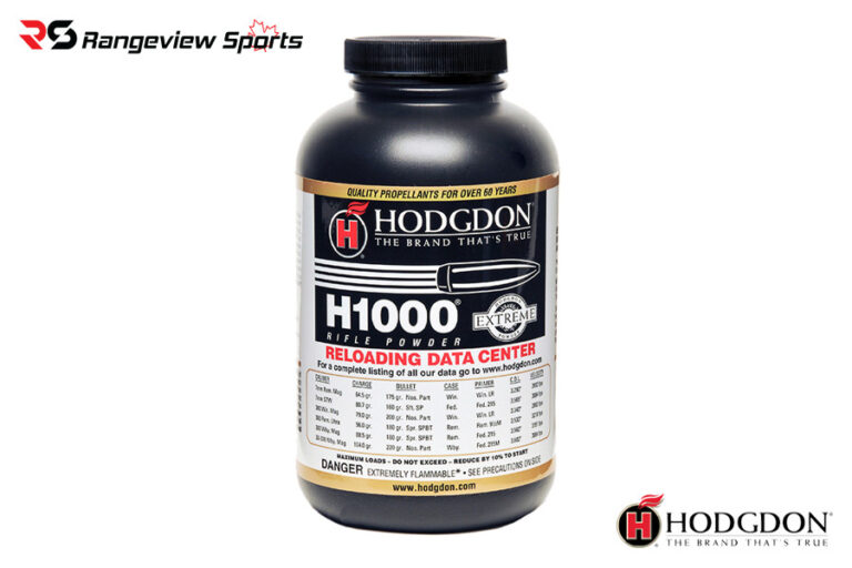 *Online Only Deal* Hodgdon H1000 Smokeless Powder - 1lb | Rangeview ...