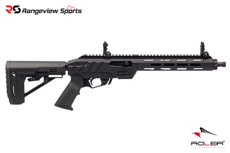 Adler Arms RF224 Tactical Semi Auto Rimfire Rifle, 22 LR 11.7'' Barrel ...